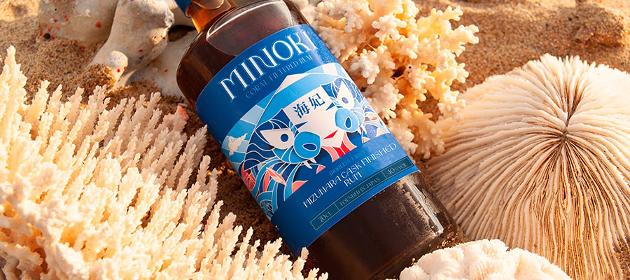 Minoki, le rhum japonais filtré au corail - Rumporter